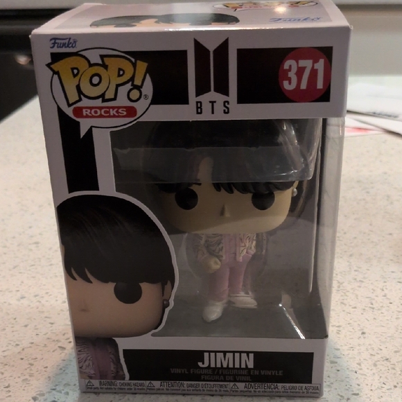 Funko | Toys | Funko Pop Rocks Bts Jimin Figure Pink And Black | Poshmark